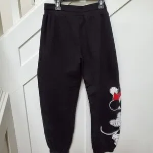 Disney | Pants & Jumpsuits | Disney Joggers Sweatpants Large Mickey ...